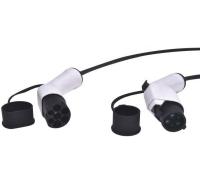 China RDC Type 2 Chargers Connector Gun 32A EV Charger  Double Gun With  4.3in Screen for sale
