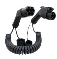 China Type 1 to Type 2 32A Double Gun EV Charger Insulation Resistance 1000MΩ DC500V RDC for sale