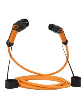 China RDC Portable EV Charger Electric Vehicle Charging Cable with Silver Plating Pin Material for sale