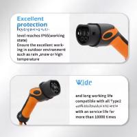 China RDC Portable EV Charger Electric Vehicle Charging Cable with Silver Plating Pin Material for sale