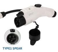 China Electric Vehicle Charger Type 2 To Type 1 32A Cable with No-Load Plug In /Pull Out for sale
