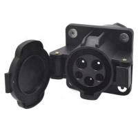China Hot Sale High Performance Car Side Inlet Type 2 Electric Vehicle Socket For Charging for sale