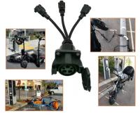 China wholesale European Standard hot sale EV Charge Inlet 125A CCS2 DC EV Charging Socket for sale