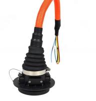 China Long Mechanical Life DC CCS2 EV Male Inlet Charging Socket with 2000V Withstand Voltage for sale