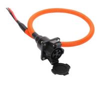China Universal Type 2 EV Female Socket to Socket Adapter for Electric Vehicle Power Supply for sale