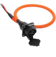 China Hot Sale American Standard Male Connector SAE J1772 EV Socket With Extension Cord for sale