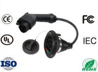 China Charging Cables And Adapters For Mobile Phone With Cable Type 2 Socket To Type 1 Plug Ev Connector for sale
