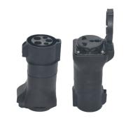 China Insulation Resistance 1000MΩ DC500V J1772 To EU Converter EV Charging Adapter For Car for sale