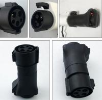 China Insulation Resistance 1000MΩ DC500V J1772 To EU Converter EV Charging Adapter For Car for sale