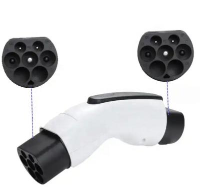 China 16A/32A AC EV Adapter Charger Fast Charging Type 2 Socket Conversion to GBT Male Plug for sale