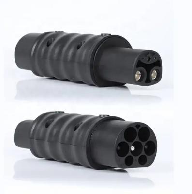 China Fast Charging Electric Car Charging Adapter with Insulation Resistance 1000MΩ DC500V for sale