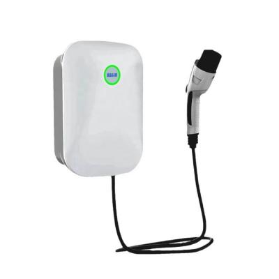 China RDC Interactive Type 2  7kw/11kw/22KW Fast Charging Portable Wall Mounted EV Car Charger for sale