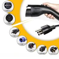 China GBT 16A Ev Electric Vehicle Charging Cable for RDC EV Side Plug Outdoor Fast Charging for sale