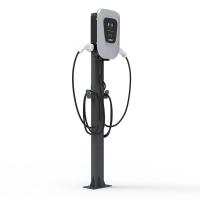 China RDC Wallbox Fast Electric Vehicle Charge 32A 3 Phase 7KW 11kw 22kw  EV Charging Station For Home for sale