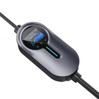 China RDC Portable Solar Car EV Charger for Public 16A 250V With Single Charging Cable for sale