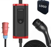 China Portable EV Charger for Home 7kW Rated Voltage 110V-380V AC Pin Material Copper Alloy for sale