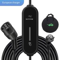 China RDC Solar Onboard Vehicle SAE Charging Station 3.5KW 7KW AC Te/sla EV Charger For  Car for sale