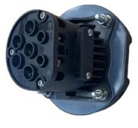 China Socket Type 1 Vehicle Side Inlet Level 2 Connector American Standard ev Charging socket for sale