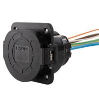 China UL94 V-0 Flame Retardant Electric Vehicle Charging Socket Type 1 for Charging Options for sale