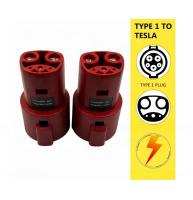 China Best Price ev Charging Adapter RED J1772 60A ev Charger AC Portable With Adapter for sale