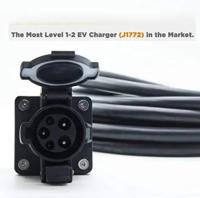 China RDC 16A 32A 80A 5M Charging Cable Female Plug To Type1 Male Socket EV Charging Connector for sale