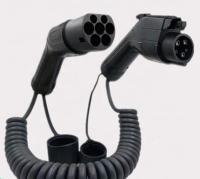 China Type 1 To Type 2 Portable Ev Charger With 5m Cable Tpu And Battery For Power Delivery for sale
