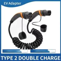 China RDC Portable EV Charging Cables Type 2 To Type 2 EV Charger Connector For Electric Car for sale