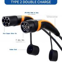 China RDC Portable EV Charging Cables Type 2 To Type 2 EV Charger Connector For Electric Car for sale