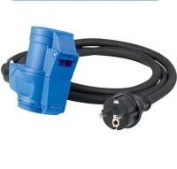 China RDC 32A EV Charger Socket Inlet Type 2 To Type1  Evse Socket Outlet Socket Shutter With 2m Cable for sale
