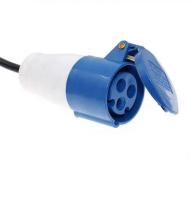 China IP44 Rated EV Charging Socket Type2 To CEE Plug Socket For Electric Vehicle Charging for sale
