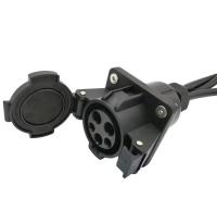 China RDC SAE J1772 Socket EV Charger Adapter Type1 For Electric Car Charging Socket for sale