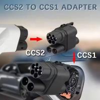 China Factory prices Fast Charging With Adapter UK CCS2 to CCS1 EV Connector  CCS2 to CCS1 Adapter for sale