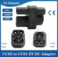 China Fast Charger Adapter For American Cars Charging In Europe Ccs2 To Ccs1 ev Adapter for sale