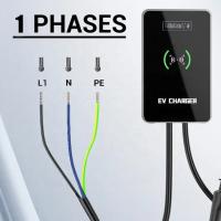 China 7 kw 11 KW 22 KW EV Charger Mobil Pil Station With Wifi and Bluetooth Enabled Type 2 for sale