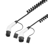 China 250V AC Portable EV Charger Charging Cable For Electric Car Withstand Voltage 2000V for sale