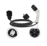 China RDC 16A 32A EV Cable Plug IEC 62196 Male Portable EV Charger With Battery for sale