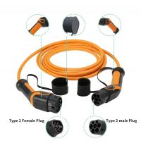 China 250V AC Input RDC Evse EV Charger 16A Type 2 IEC 62196 GBT Plug for Electric Vehicle Charging for sale