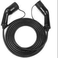 China RDC Level 1 EV Charger Portable Charging Cable 1 Pahse 16A 32A 7kw With 5M Length for sale