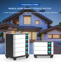 China 48VDC Hybrid Inverter Compatible Movable 14.33KWh 57KWh Off Grid Solar Power Lifepo4 Energy Storage Battery for Home for sale
