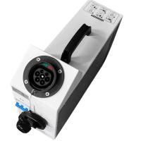 China Evonic New Design 20kw 30kw 40kw 60kw Portable CCS2 CCS1 GB/T Chademo DC Fast Electric Vehicle Charger with 4.3inch LCD Screen for sale
