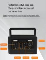 China Replace/Repair Reasonable Black Box 500W 135000mah Energy Storage Power Supply for Outdoor and Rated Voltage of AC 220 for sale