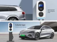 China Insulation Resistance 1000MΩ DC500V Evonic High Power 32A 22KW IP55 Wallbox Electric Floor-mounted EV Charger for Cars for sale