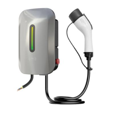 China 380V Input Voltage Evonic Type 1 Type 2 GBT 22KW 32A EV Charger Wallbox Charging Station With Screen Rfid And App Control for sale