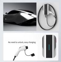 China Evonic Wholesale AC Electric Vehicle  32A 22kw Level 2 EV Charger Housing Standing With Rfid Card for sale