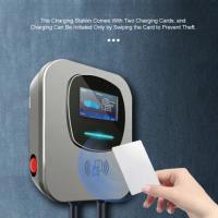 China 7KW 11KW 22KW 16A 32A AC EV Charging Station Wall-mounted European Standard Type 2 Input Voltage AC 380V 5m Cable EVONIC for sale