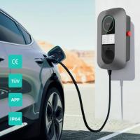 China Tesla Connection Evonic Commercial Evse 32A 7KW Wall Mount EV Charging Stations With Durable Construction and APP Control for sale