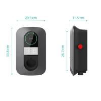 China Tesla Connection Evonic Commercial Evse 32A 7KW Wall Mount EV Charging Stations With Durable Construction and APP Control for sale