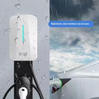 China 7KW 32A Fast Charging Electric Car Charging Station with IP65 Waterproof and RFID Card by EVONIC GBT Standard AC EV for sale