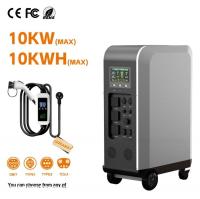China Evonic High Quality Waterproof Lithium Battery 10KWH TYPE1 TYPE2 GBT Portable Power Bank For EV  Car for sale