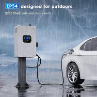 China Evonic Wall Mounted Single Gun CCS1 CCS2 CHAdeMO GB/T 40KW DC Fast EV Charging Station Perfect for EV Car Charging Needs for sale
